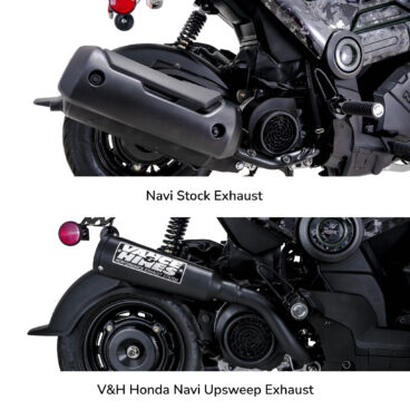 Navi Upsweep Exhaust - Vance & Hines