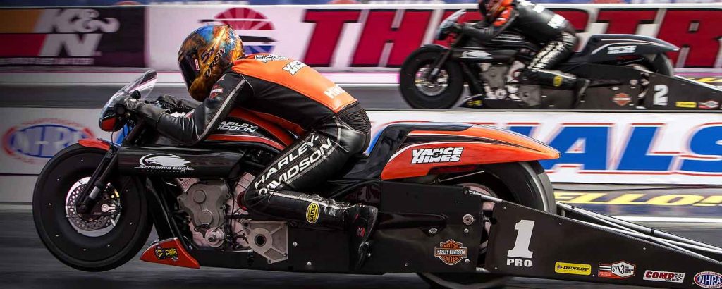 HINES AND KRAWIEC PREPARE HARLEY SCREAMIN’ EAGLE PRO STOCK DRAG BIKES ...